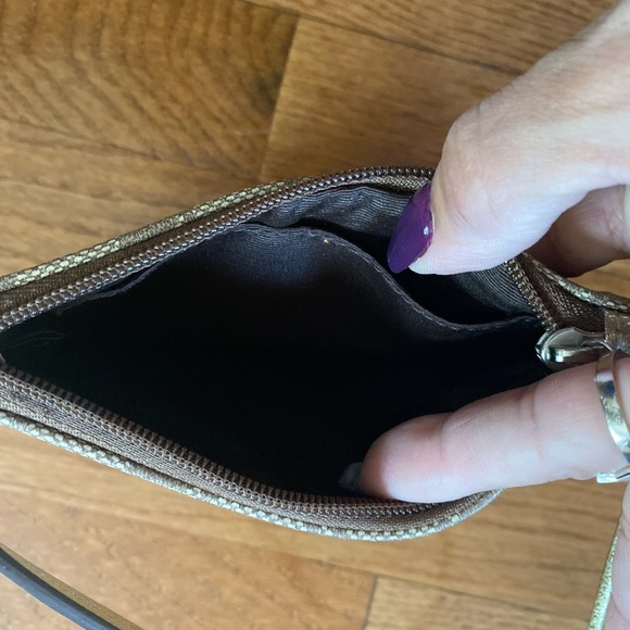 Coach | Bags | Coach Heritage Star Signature Keychain Wristlet | Poshmark